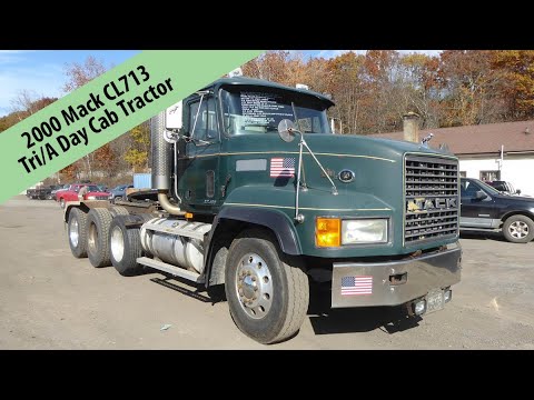 FEATURED TRUCK OF THE WEEK: 2000 Mack CL713 Tri Axle Day Cab Tractor ...