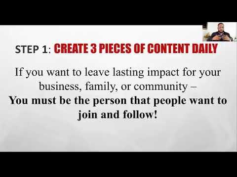 DAILY METHOD OF OPERATION 6 EASY STEPS BY AMB NEFO - YouTube