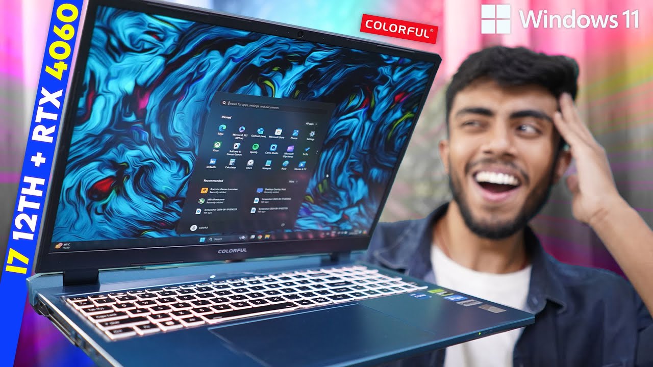 The Best Budget Laptop! 🤩 ColourFul P15 Unboxing - I712th Gen + RTX ...