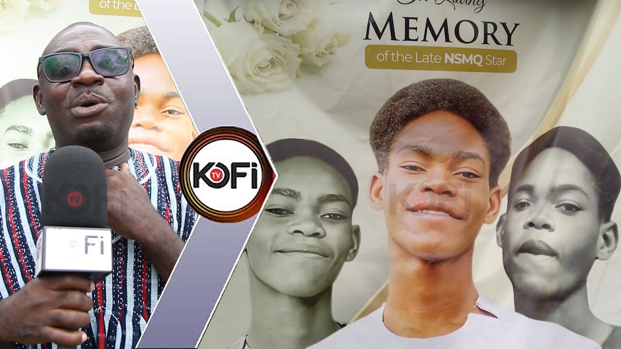 Headteacher of NSMQ star shares JHS memories of him. - YouTube