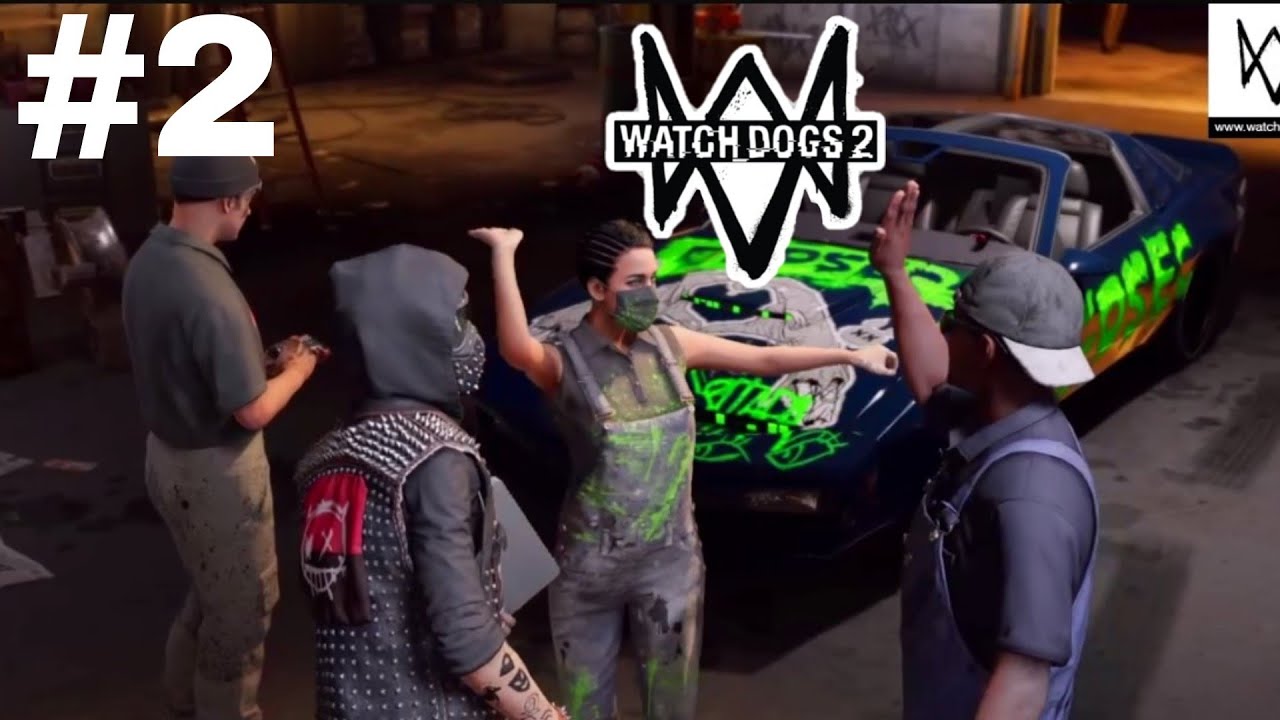 Cyber Driver .. - Watch Dogs 2 Game play Part #2 - YouTube