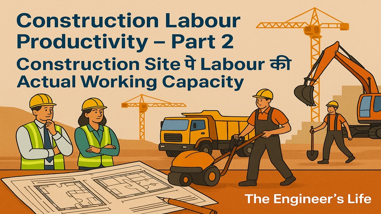 Construction labour Productivity Part 2 –साइट पर काम, टाइम और पैसा ...