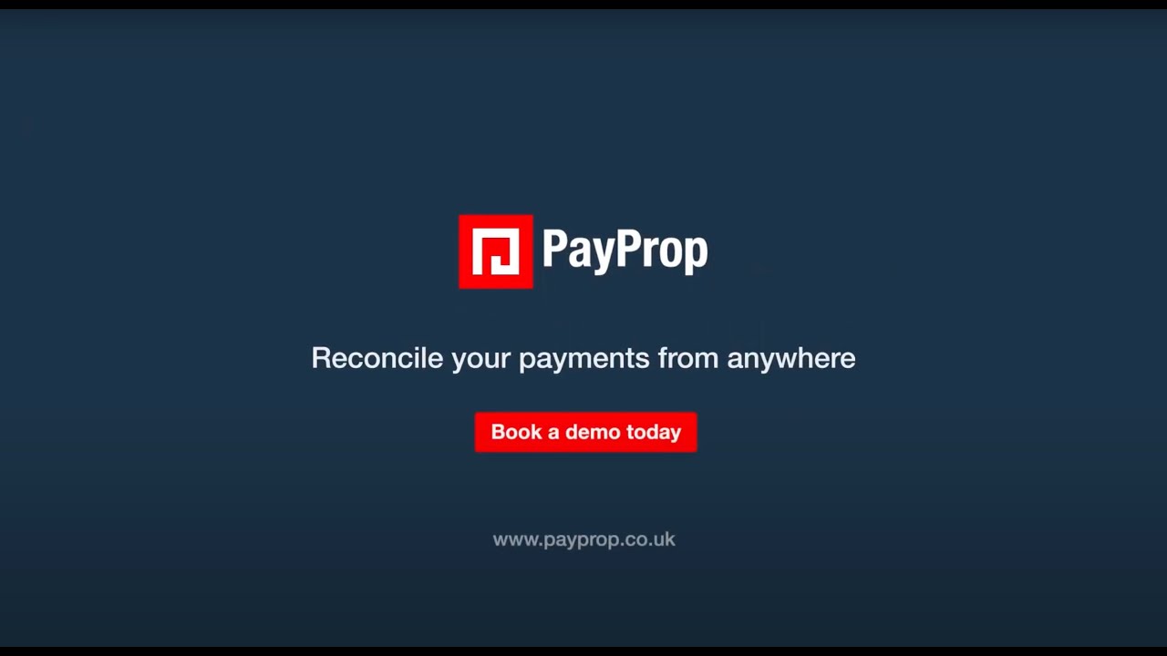 PayProp - Reconcile from your rental payments from anywhere - YouTube
