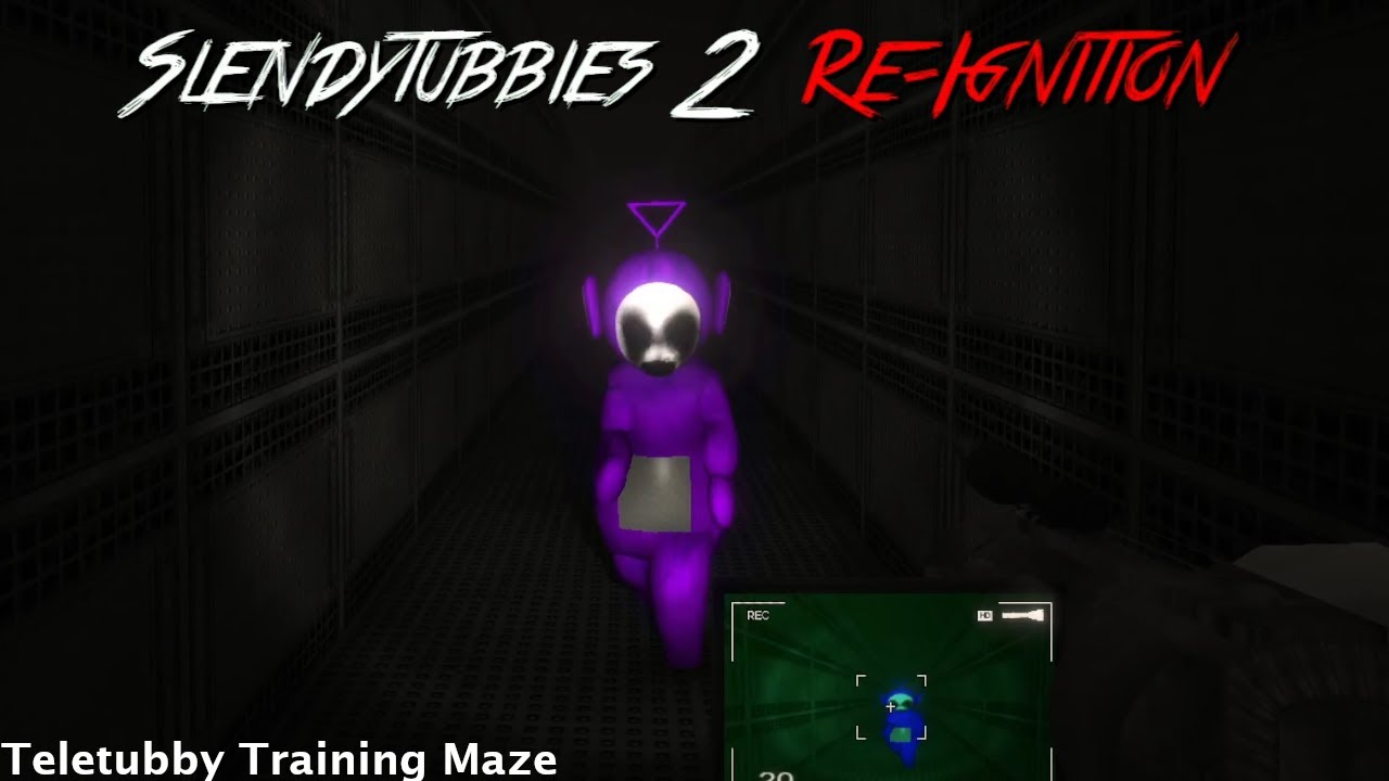 Slendytubbies 2 Re-Ignition | Teletubby Training Maze - YouTube