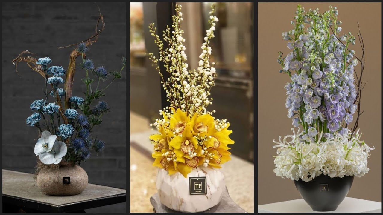 most beautiful fresh flowers decoration ideas for home decoration - YouTube