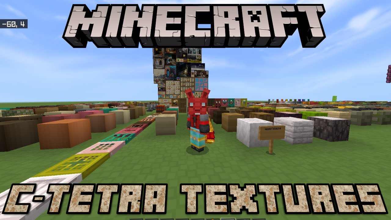 C-Tetra texture pack review in Minecraft - YouTube