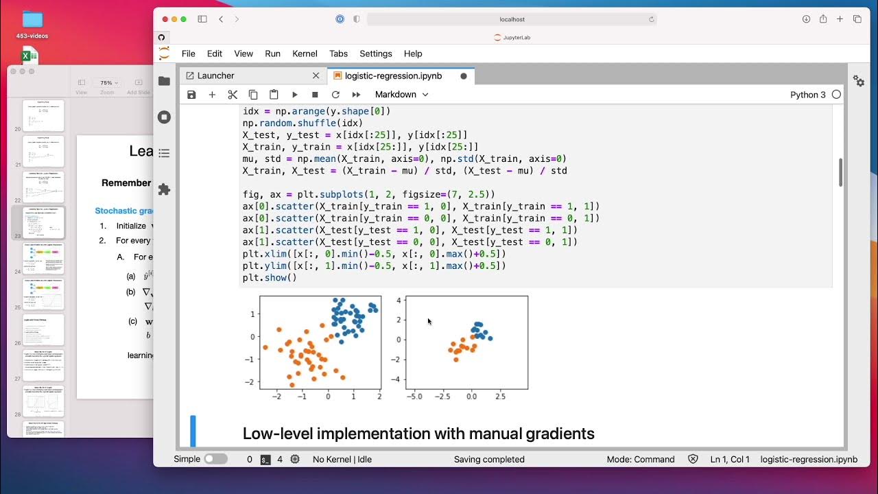 L8.5 Logistic Regression in PyTorch -- Code Example - YouTube