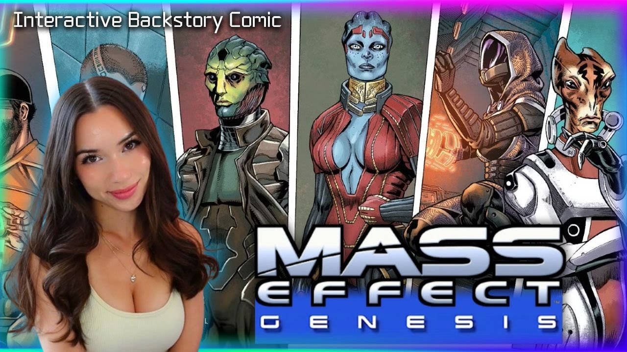 Mass Effect: Genesis Comic Summary of ALL My Choices in Mass Effect 1 (Legendary Edition) - YouTube