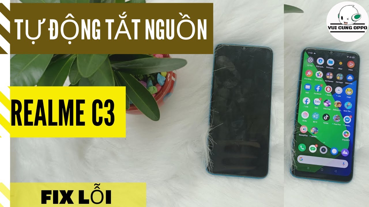Realme C3 tự động tắt nguồn | Realme C3 automatically power off - YouTube