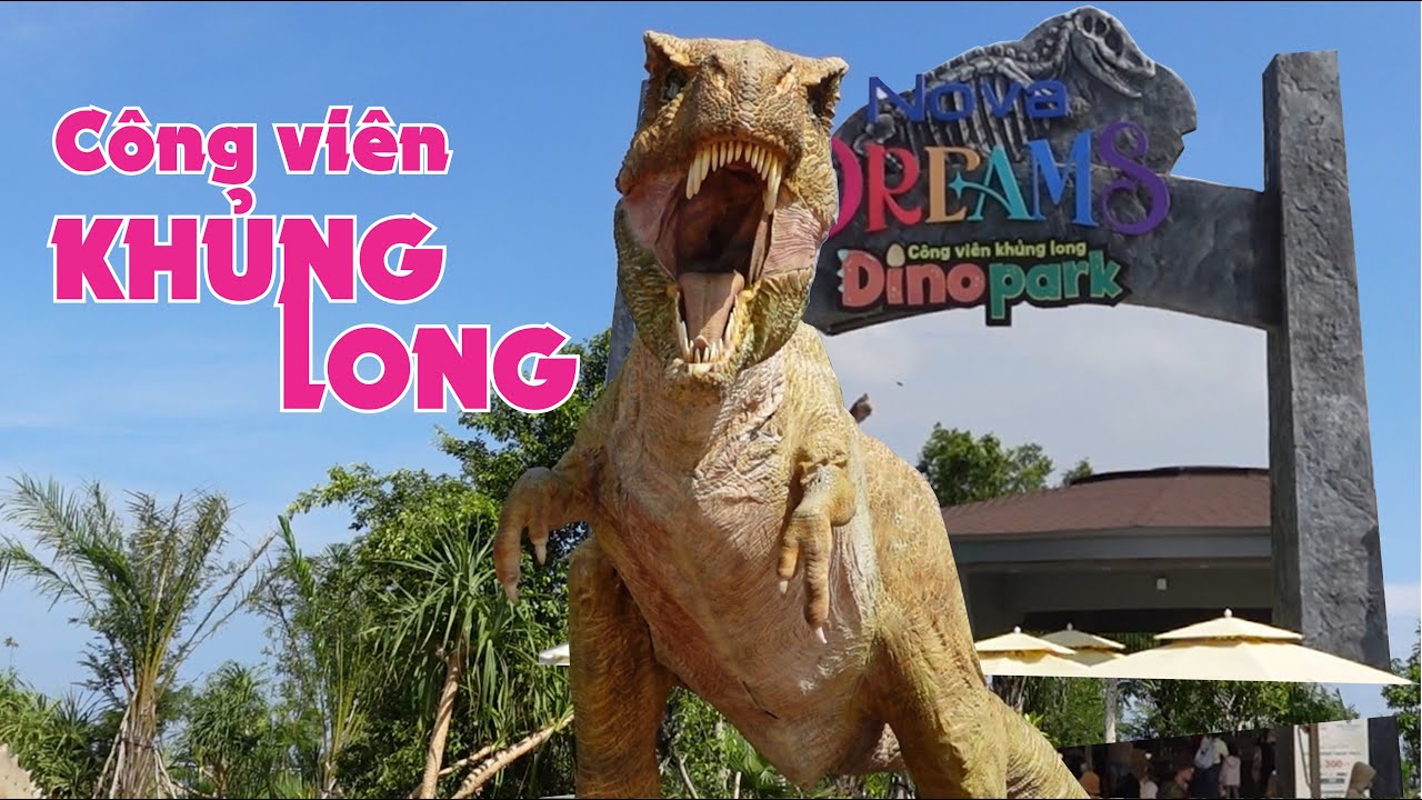 1 day exploring the glass bridge and dinosaur park at Novaworld Phan Thiet Vietnam - YouTube