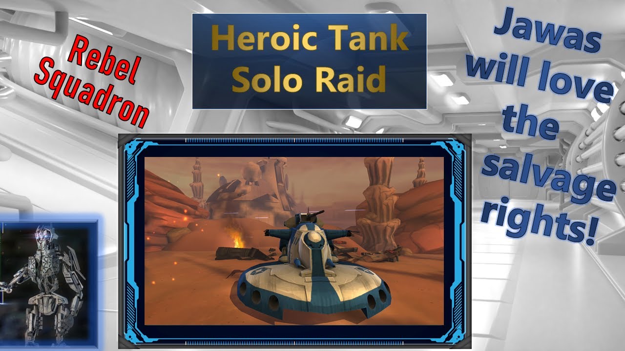 How to complete a solo run!! Heroic AAT Tank Takedown! - YouTube