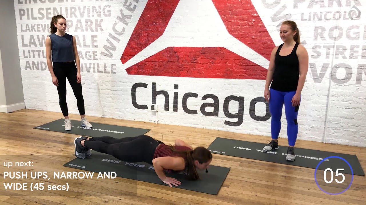 20-Minute HIIT Bodyweight Workout with Courtney Belcastro - YouTube