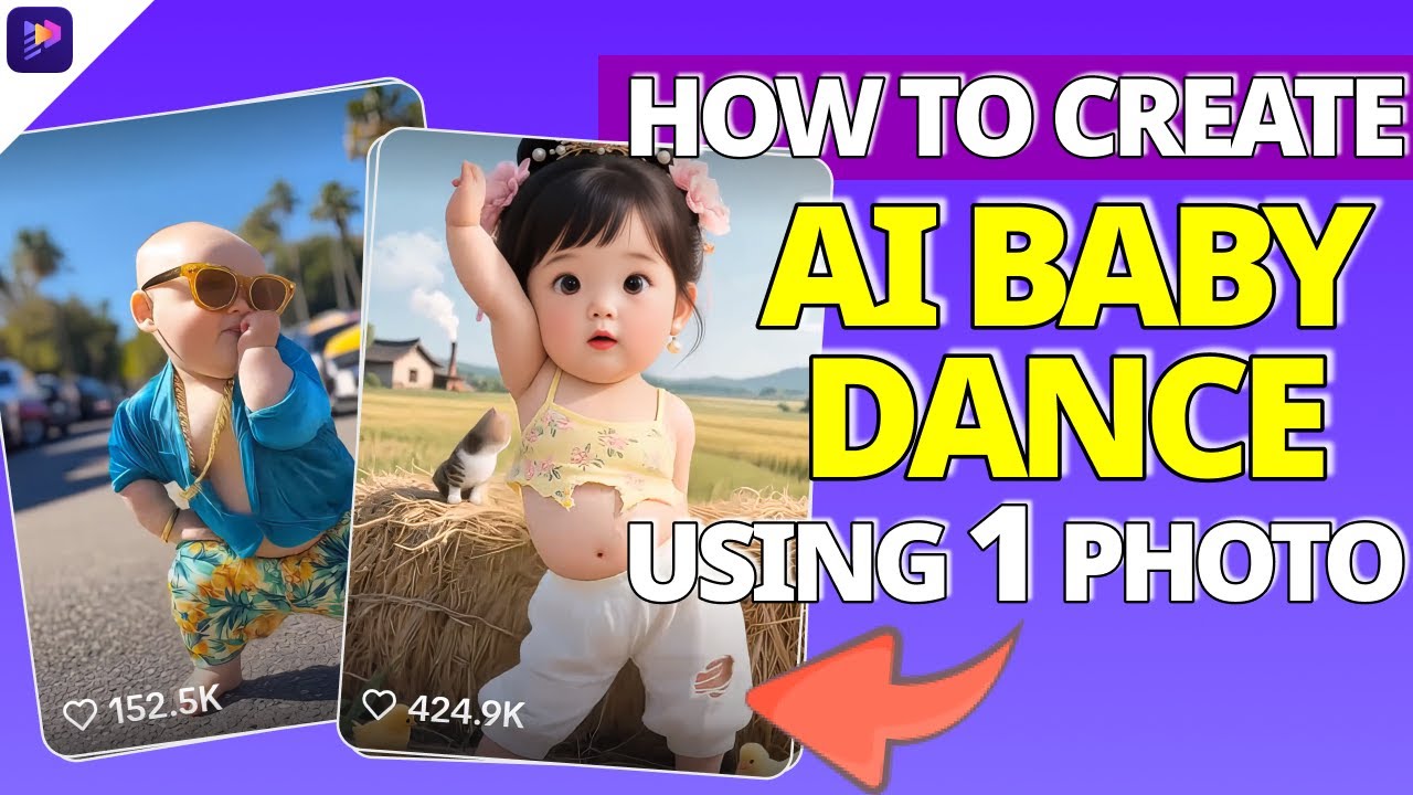 How to Create AI Baby Dance Video Using 1 Photo | Trending Baby AI ...