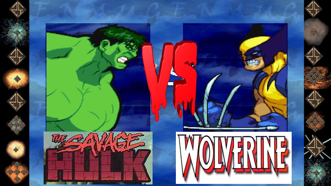 Savage Hulk ( Marvel Comics ) vs Wolverine ( Marvel Comics ) - Ultimate ...