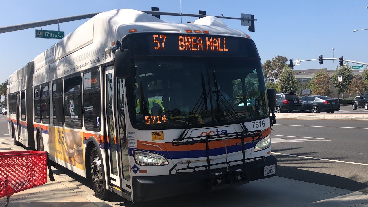 OCTA 2013 New Flyer XN60 #7616 - YouTube