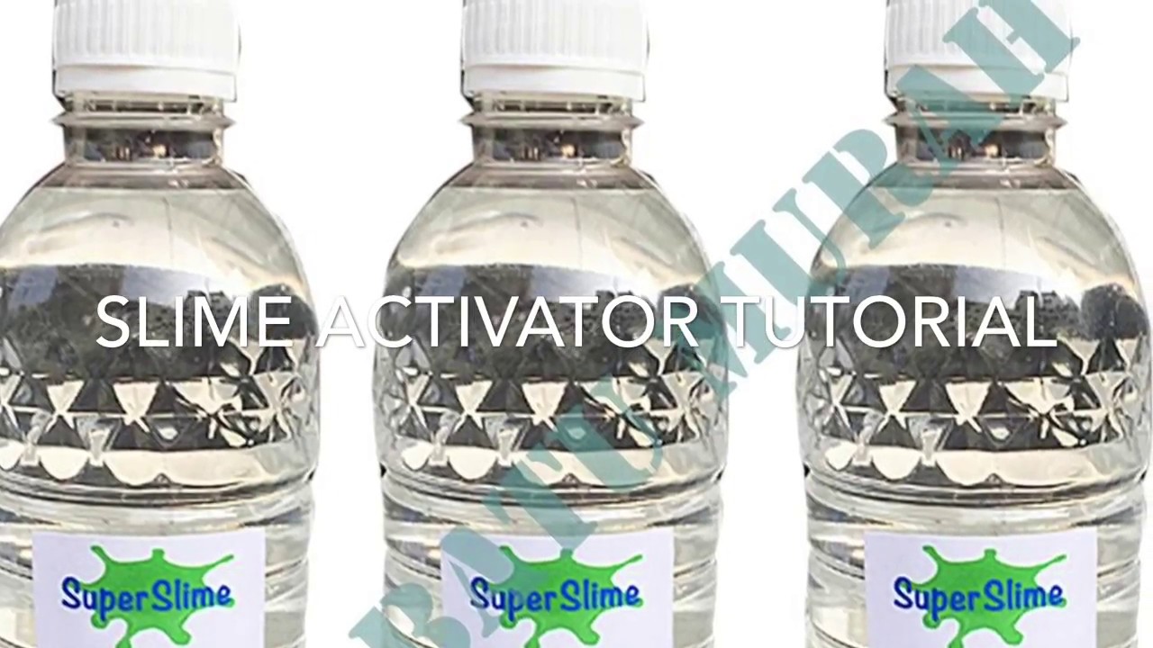 DIY SLIME ACTIVATOR! Easy and Quick - YouTube