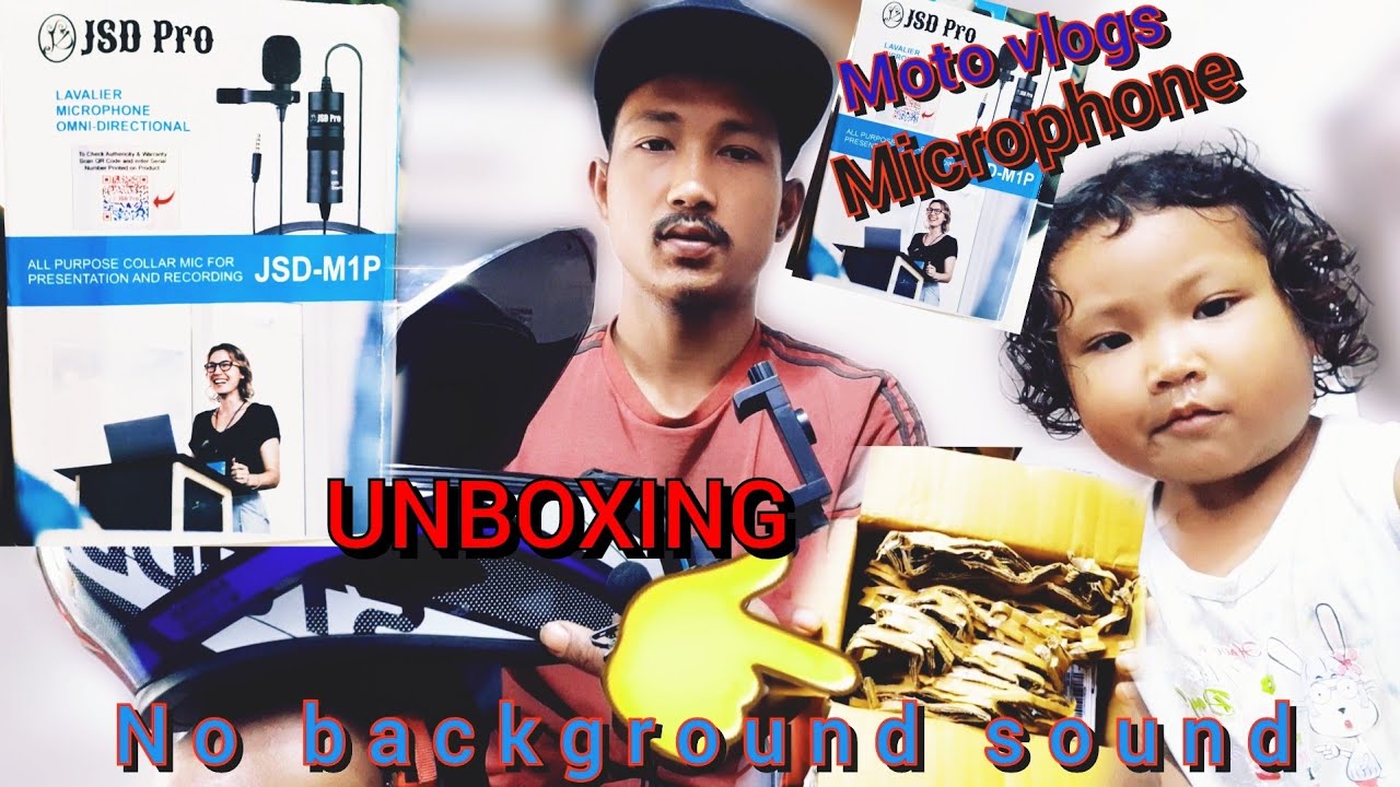 JSD Pro microphone Unboxing vedio/moto Vlogs #no background sound ️ ️ Nama ra.chimbo👇description ...