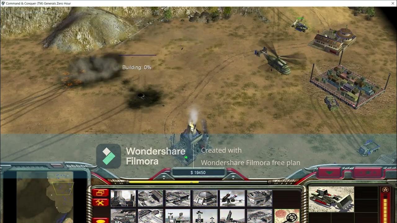 Command And Conquer Generals Zero Hour Gameplay Mod C&C Redesigned - YouTube