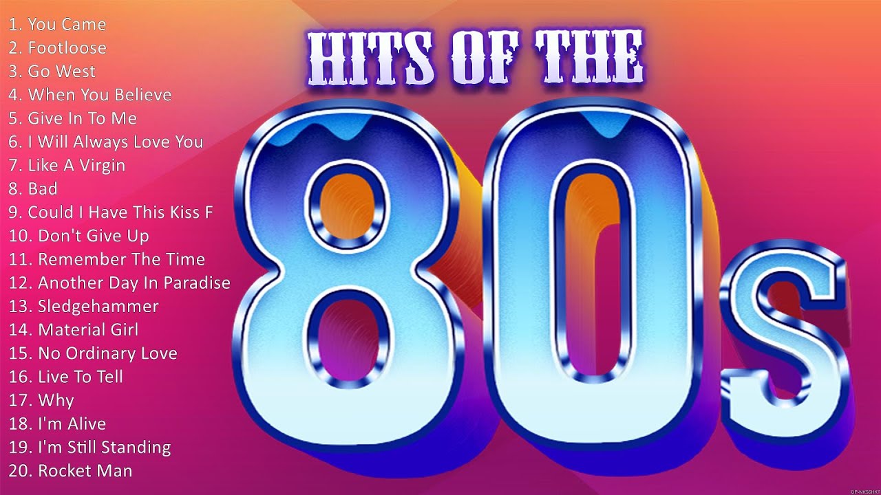 80s Music Hits Olivia Newton John, Janet Jackson, Madonna, Whitney ...
