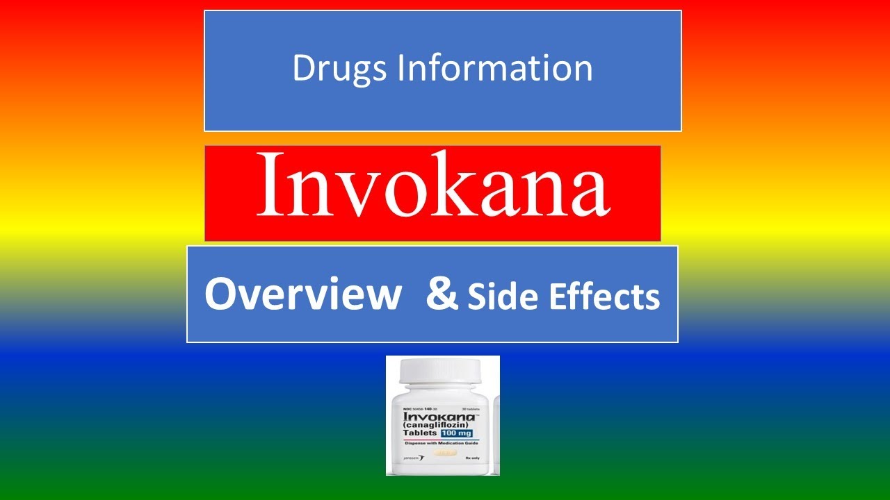 INVOKANA - Overview & Side effects - YouTube