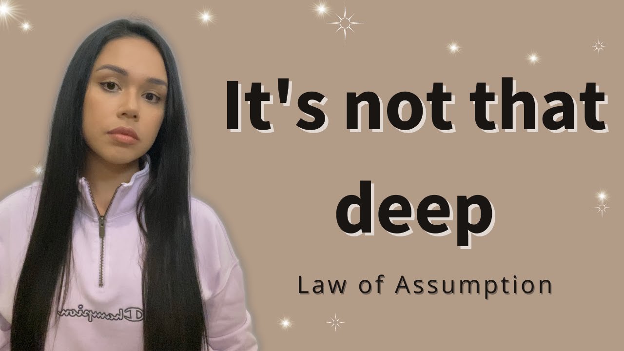 Bring the fun back // law of assumption - YouTube