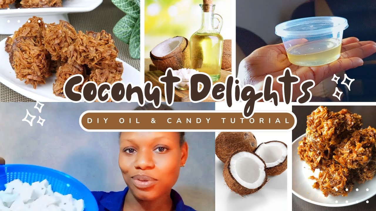 Coconut Challenge: Oil & Candy from 5 Coconuts? 🌴🥥🍬 - YouTube