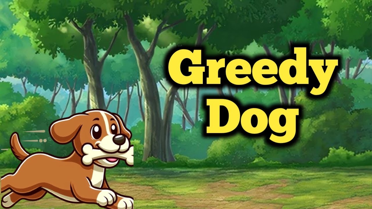 the Geedy Dog Story/The Greey Dog Story in English/#shorts #kidsvideo # ...