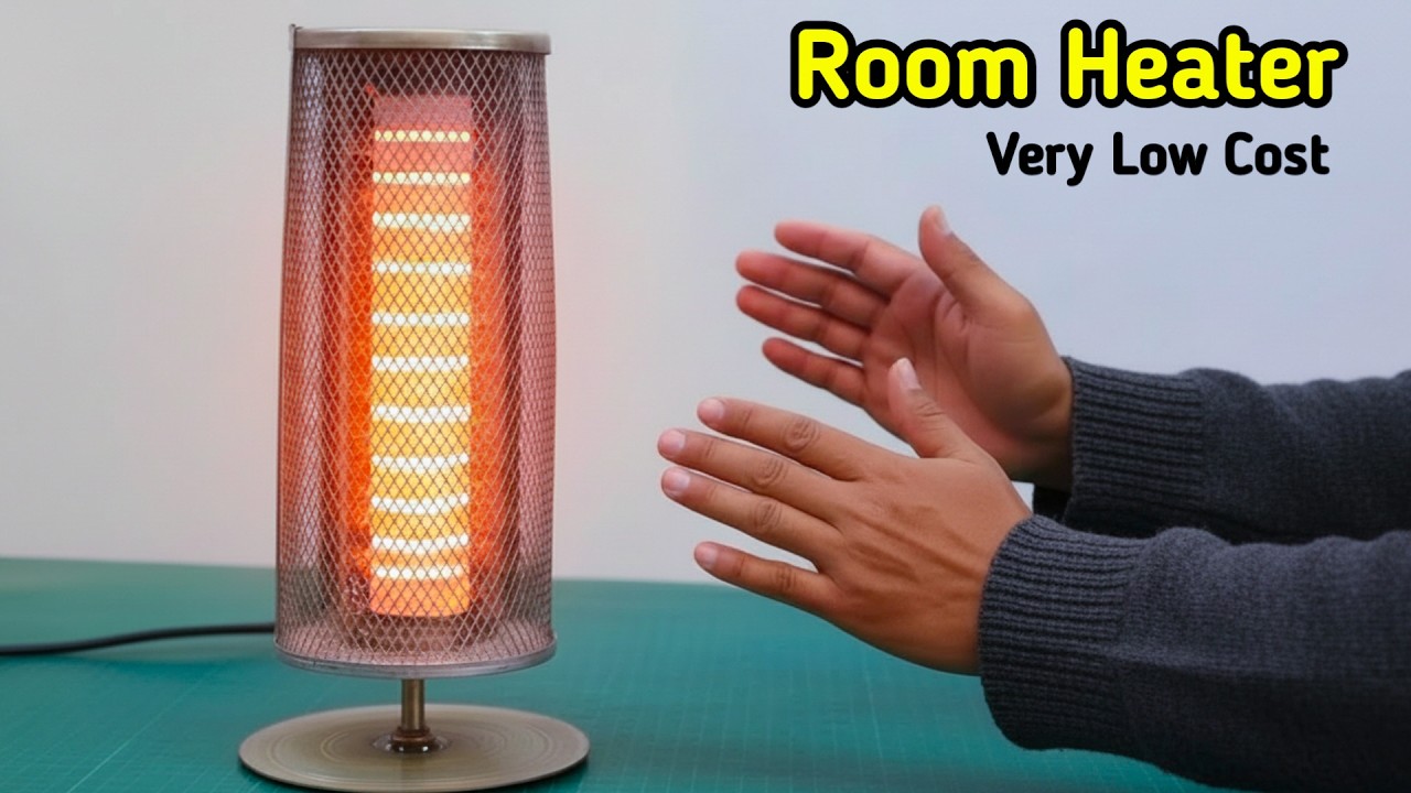 Turn Waste Into warmth: Make this $2 DIY Room Heater #diy - YouTube