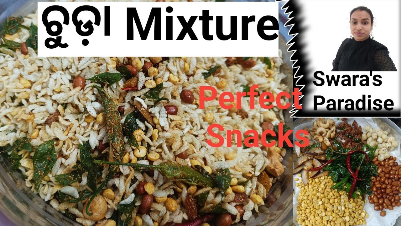 ଚୁଡ଼ା MixturePerfect Snacks for Evening n Everyone .How To Make Chuda ...
