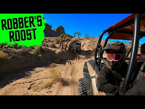Trail Ride to ROBBERS ROOST in Dove Springs {Mojave Desert} - YouTube