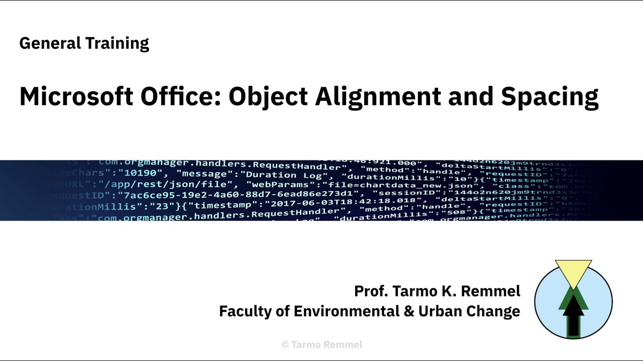 Microsoft - Alignment and Spacing - YouTube