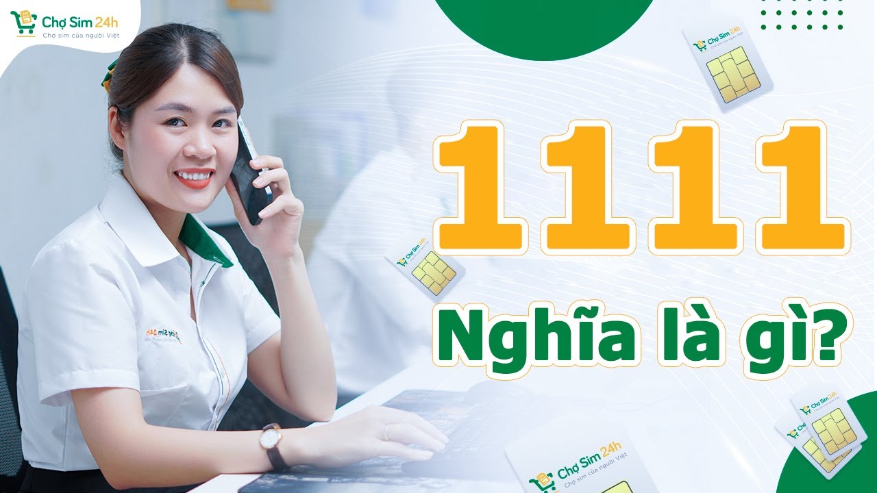 Ý nghĩa 1111 là gì? | Chợ sim 24h - YouTube