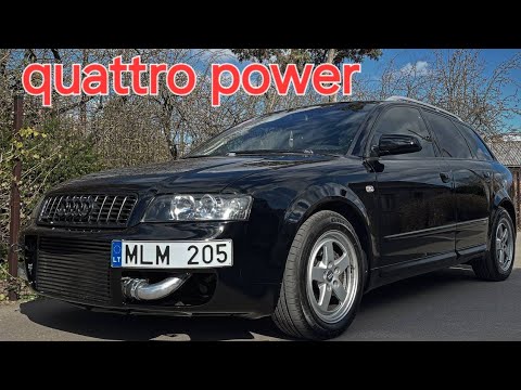 Audi A4 B6 2.5TDI V6 480Hp 850Nm Stage 3, TDI monster on the road ...