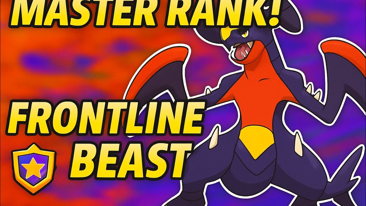 🔥 Master Rank Garchomp Gameplay – The Frontline Beast! | Pokémon UNITE ...
