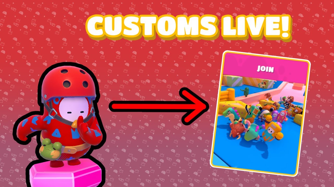 [LIVE] Fall Guys Customs With Viewers! - YouTube