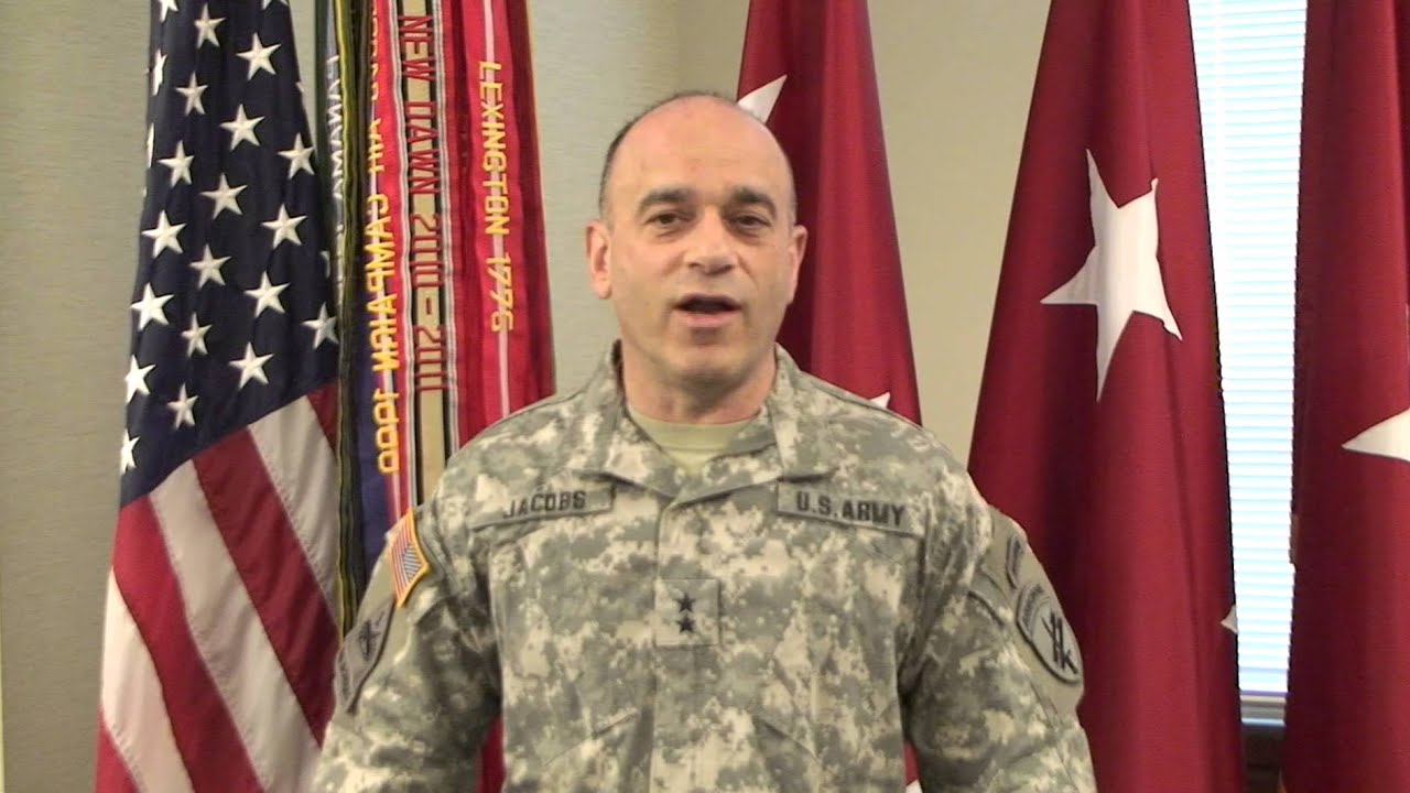Maj. Gen. Jeffrey A. Jacobs Army Reserve 105th Birthday "Shout-out ...