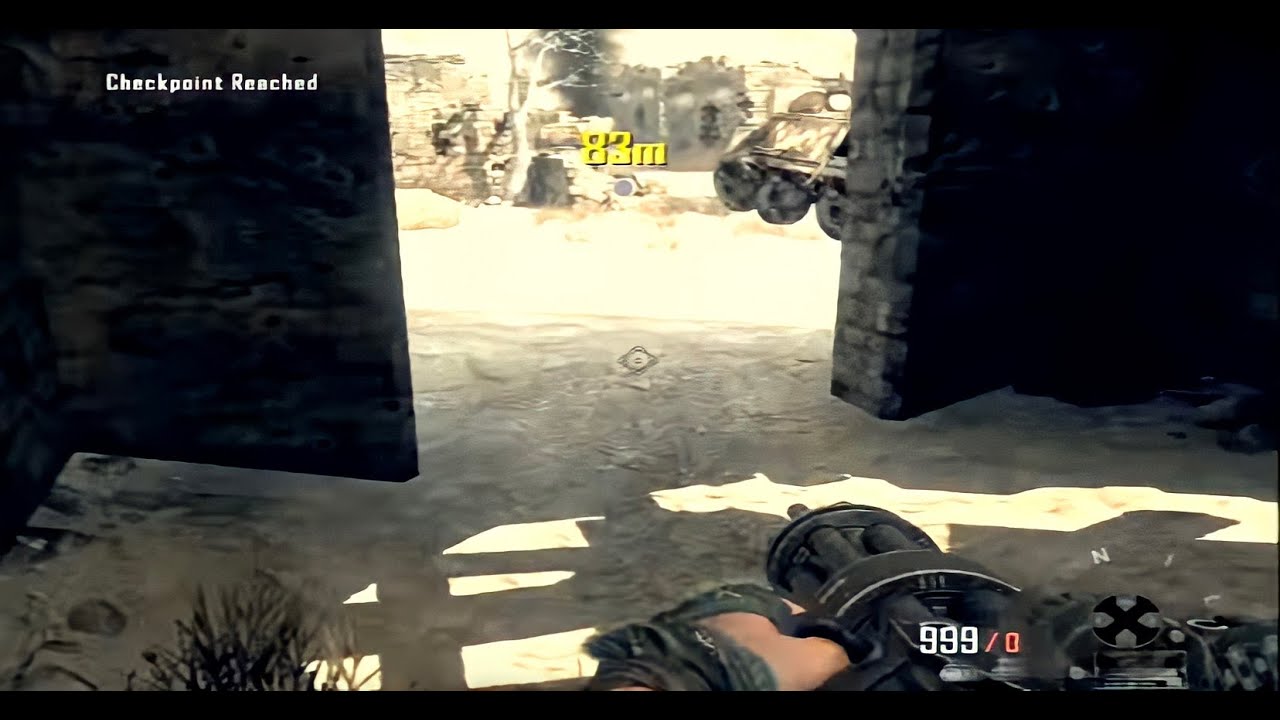 The secret Minigun in Old Wounds (BO2 campaign) - YouTube
