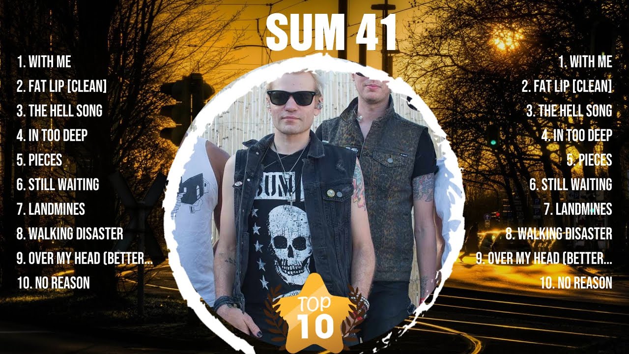 Sum 41 Mix Top Hits Full Album ️ Full Album ️ Best 10 Hits Playlist ...