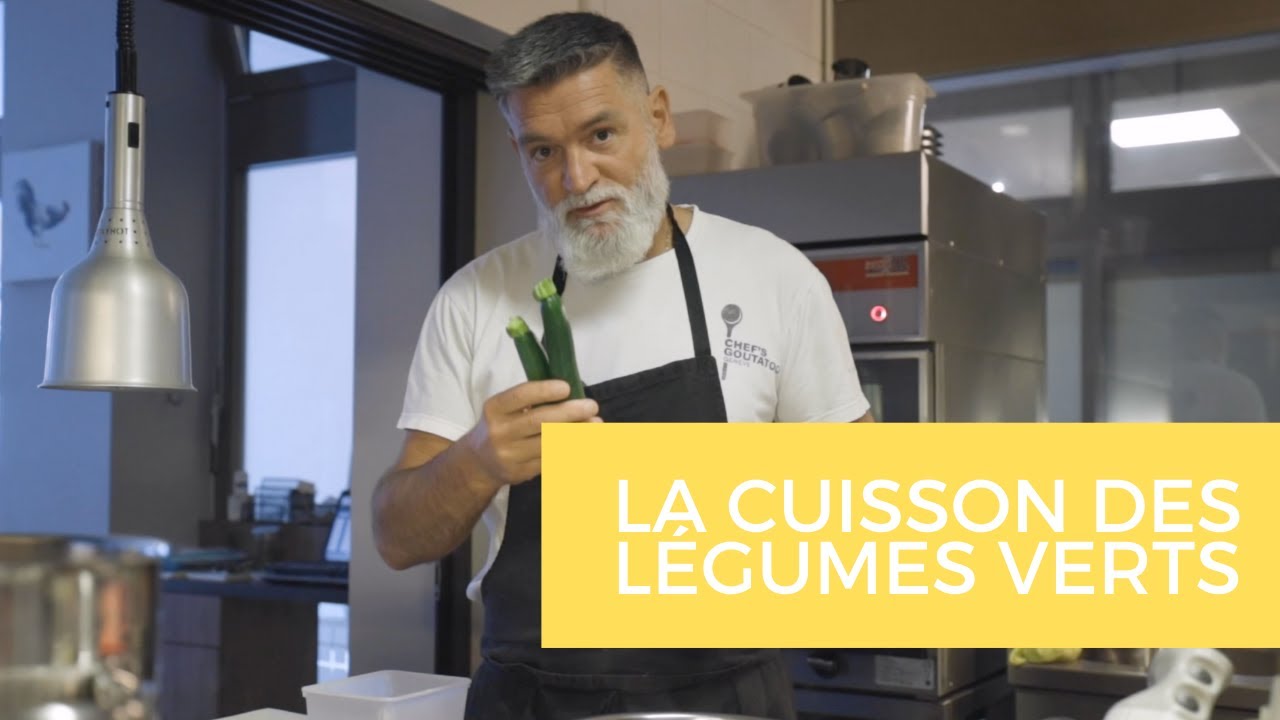Tuto #4 La cuisson des légumes verts avec le chef Ludovic Roy - YouTube