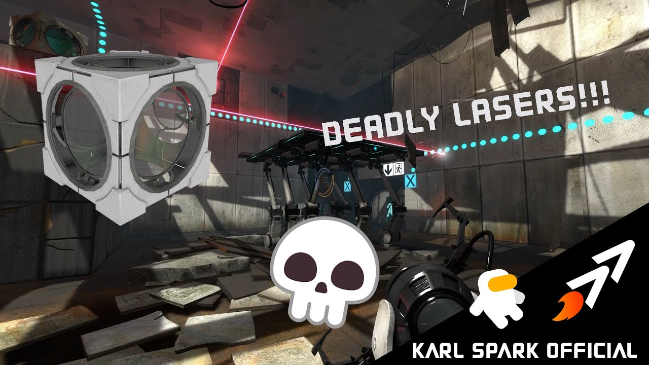 💀Deadly lasers! Portal 2 - Chapter 2: The Cold Boot by Karl Spark ...