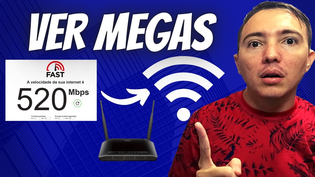 COMO VER QUANTOS MEGAS TEM A MINHA INTERNET? FAÇA JÁ O TESTE NA SUA ...