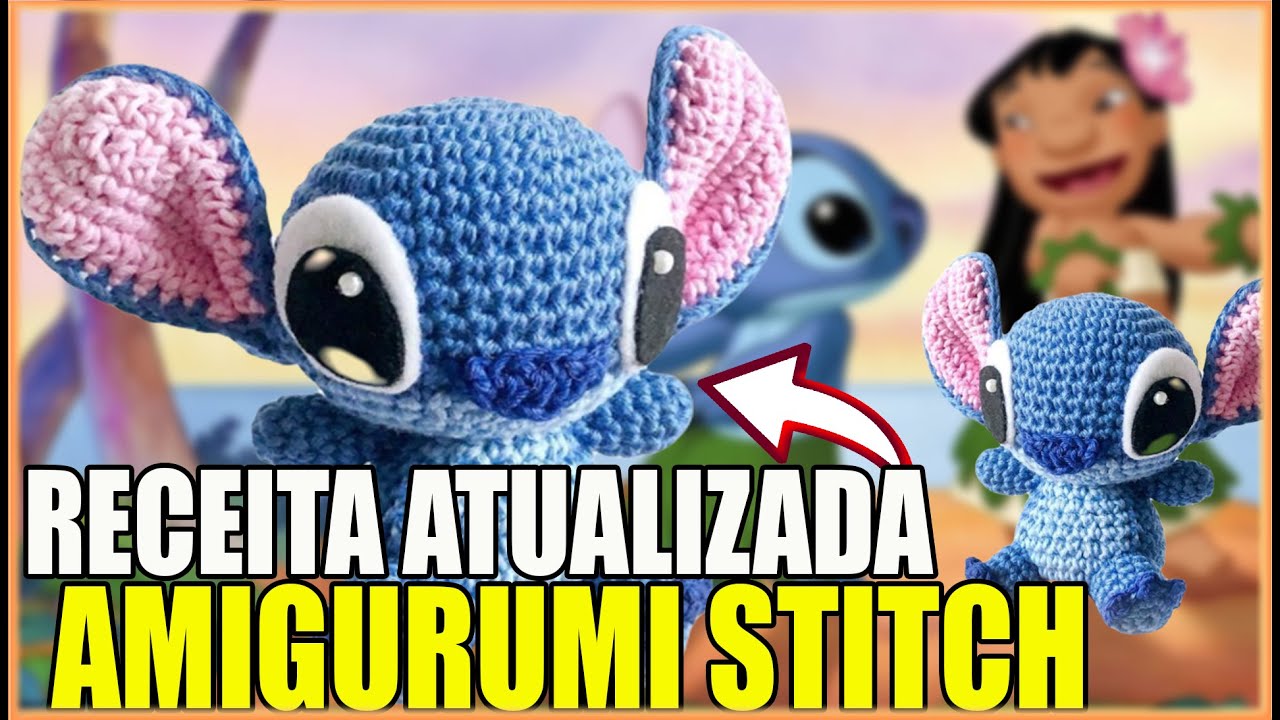 Como FAZER o Personagem Stitch da Disney em Amigurumi - Revista Digital ...