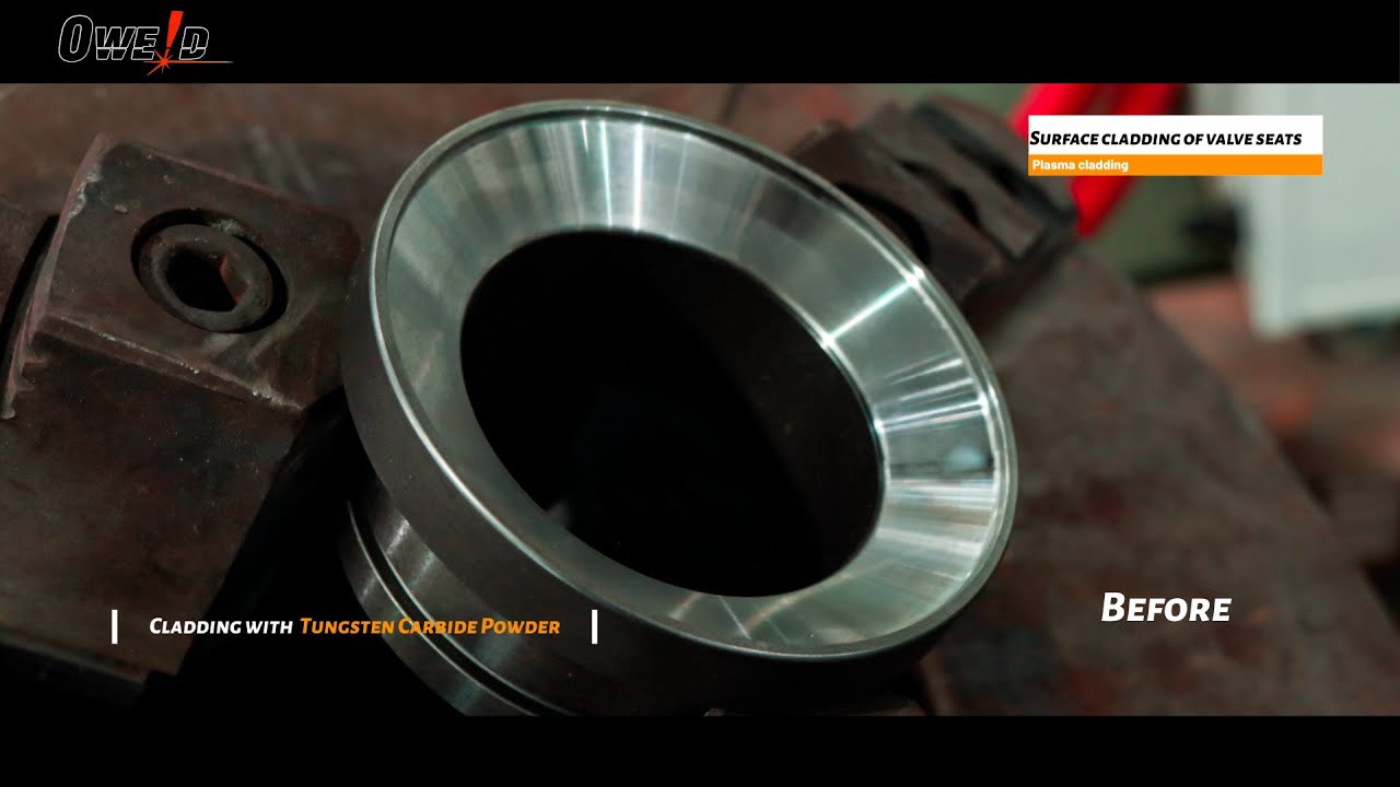 How to use plasma clad valve seats？#plasma #cladding #welding #valve # ...