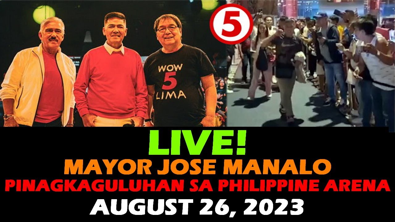 EAT BULAGA! TV 5 LIVE STREAMING August 26 2023 MAYOR JOSE MANALO TITO ...