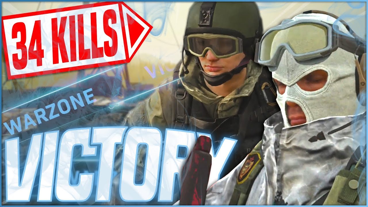 Dream Team AGGRESSIVE 34 KILL VICTORY in Warzone! (Call of Duty: Modern ...