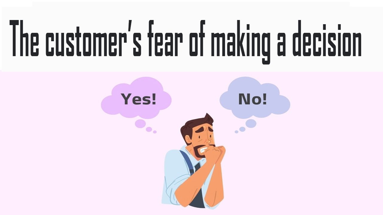 Tero Tip: The customer fear of making a decision - YouTube