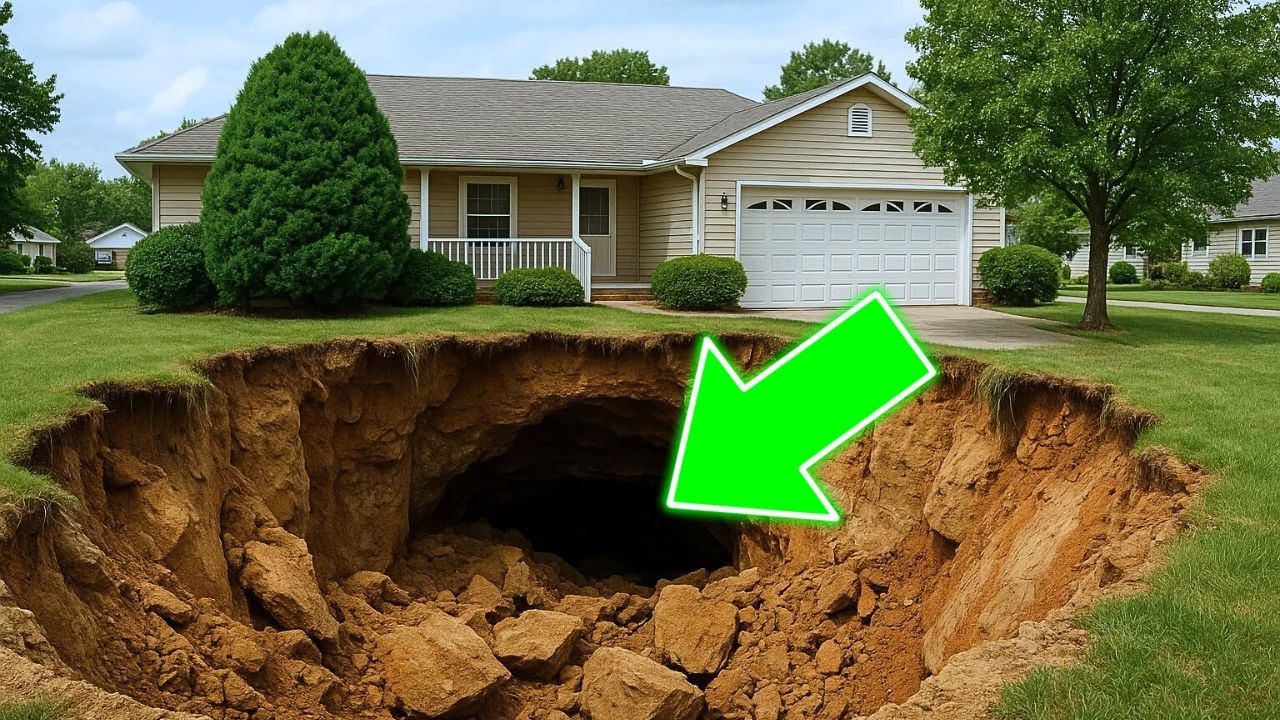 (FULL STORY)This Backyard Split Open and the Whole Neighborhood Watched ...