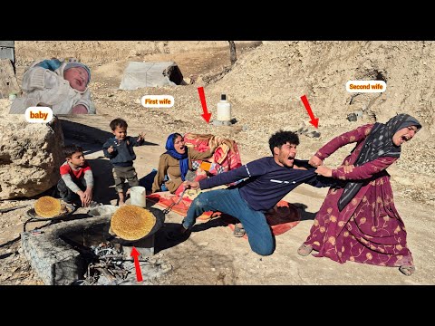 Second wife's attempt to stop husband from preparing food for paralyzed first wife