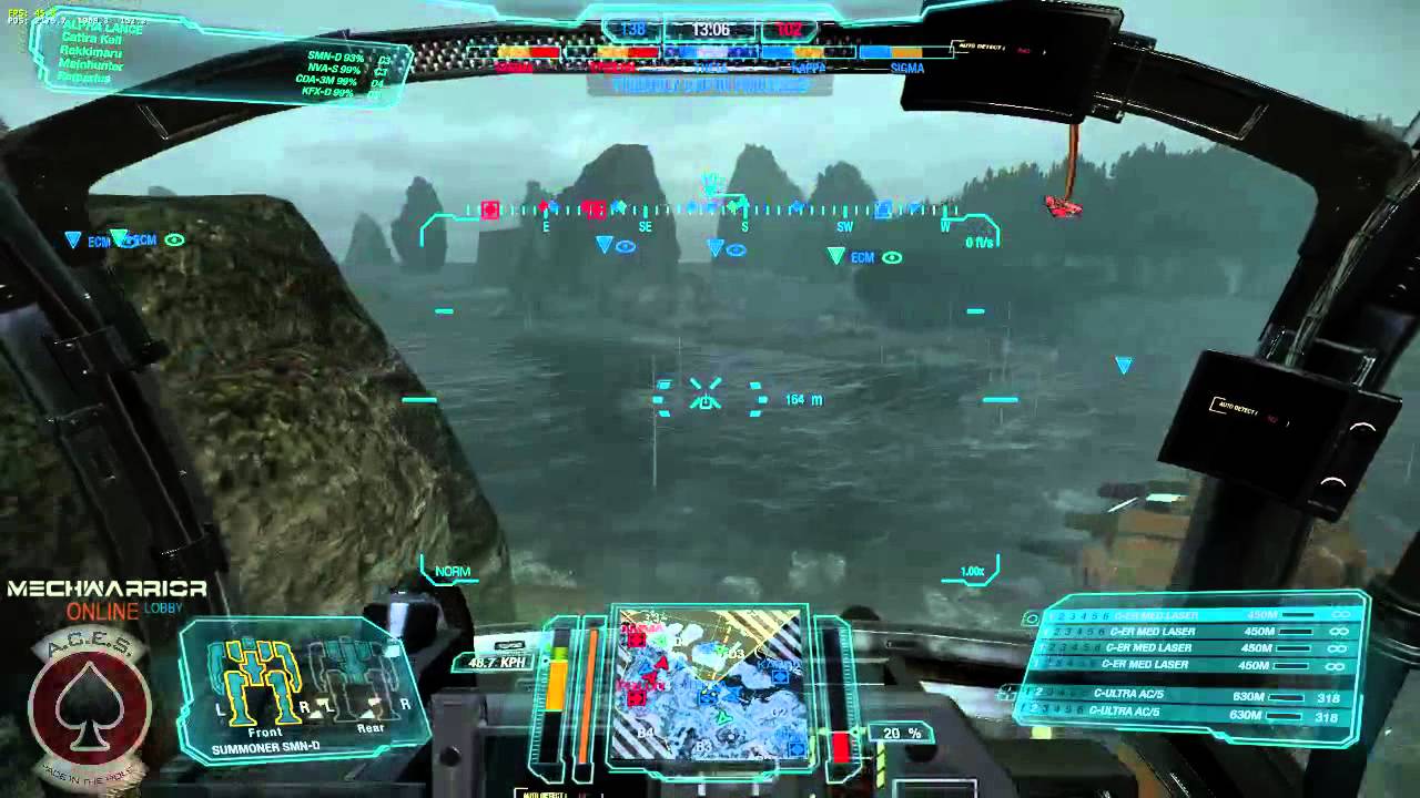 MechWarrior Online :: Summoner Gameplay 4 - YouTube