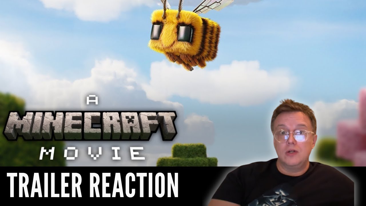 A MINECRAFT MOVIE (Official Trailer) The Popcorn Junkies Reaction - YouTube